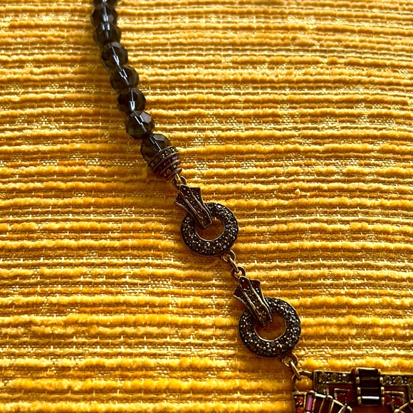 Heidi Daus | Jewelry | Heidi Daus Art Deco Glass Beaded Swarovski ...